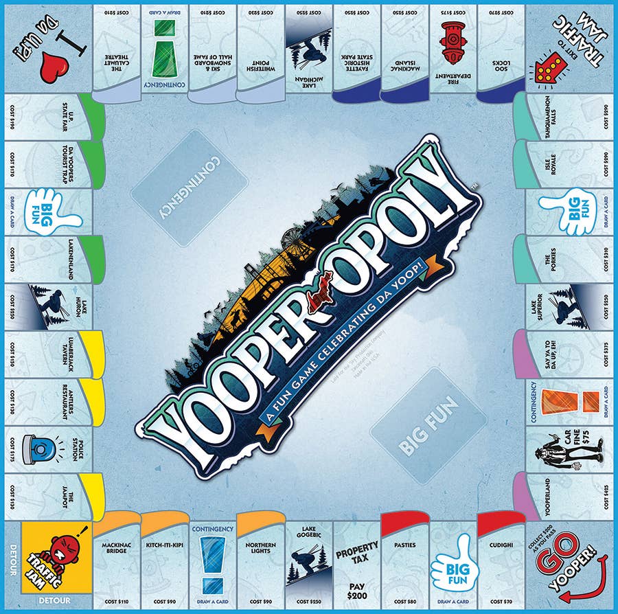 Yooper-Opoly Board Game – The 906 Hunting Company