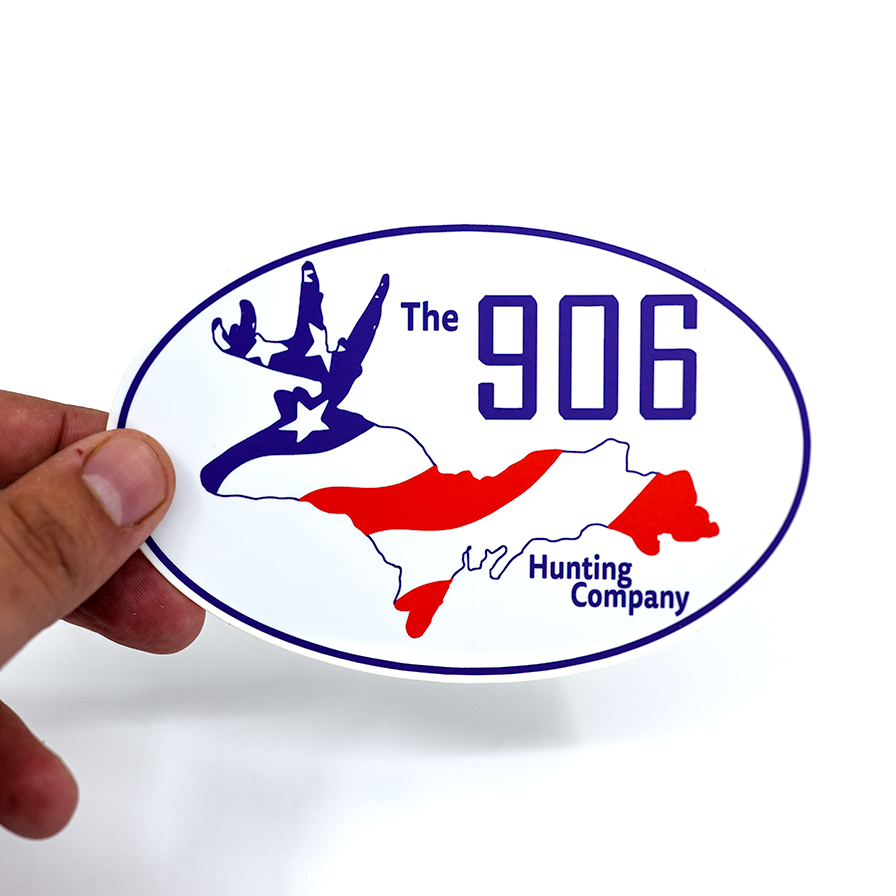 RWB Logo Sticker – The 906 Hunting Company